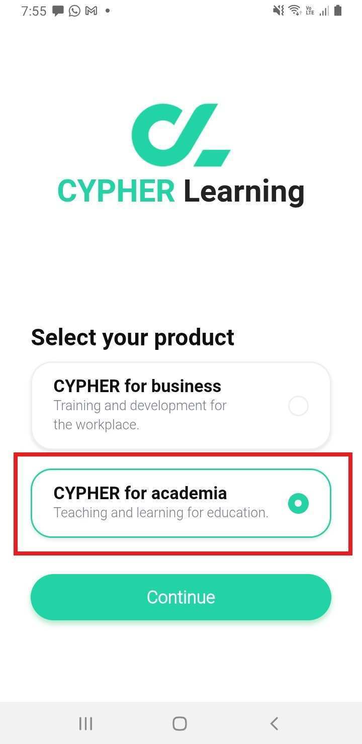 INSTITUTO COLON - Cambiar de app Neo a Cypher
